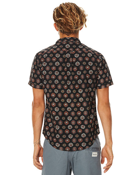 Rhythm Casablanca Mens Ss Shirt - Black | SurfStitch