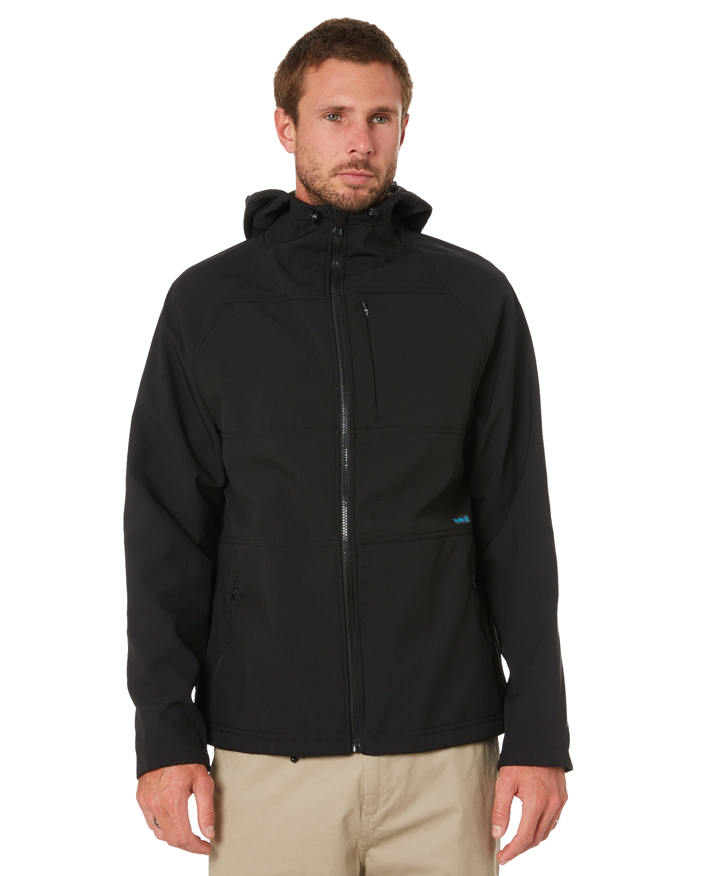 Hurley Heat Elite Mens Jacket - Black | SurfStitch