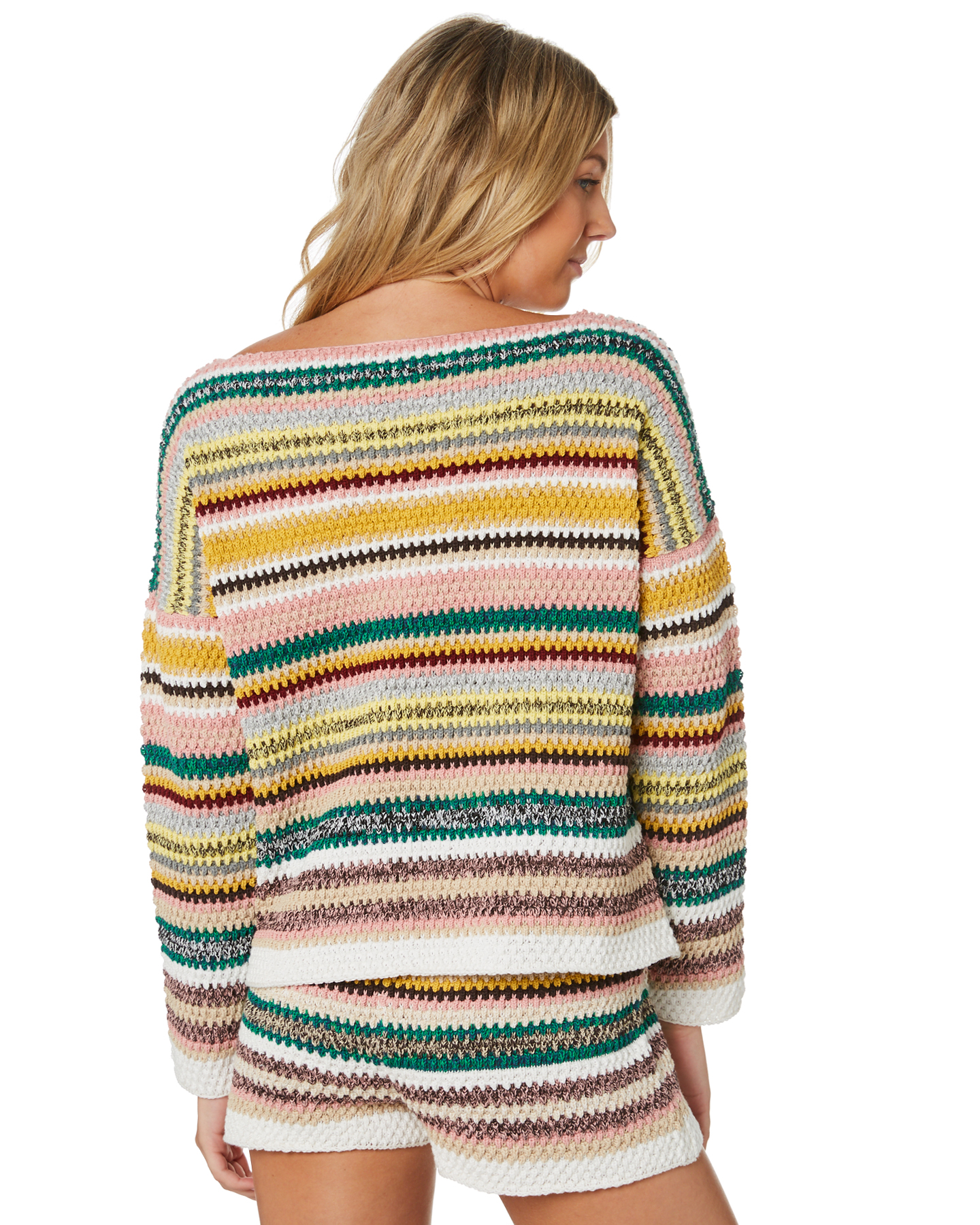 Rue Stiic Franco Slouch Knit - Multi Stripe | SurfStitch