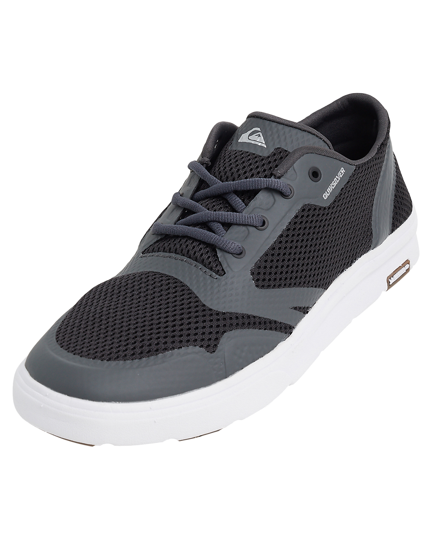 Quiksilver Mens Amphibian Plus Shoe - Black/Grey/White | SurfStitch
