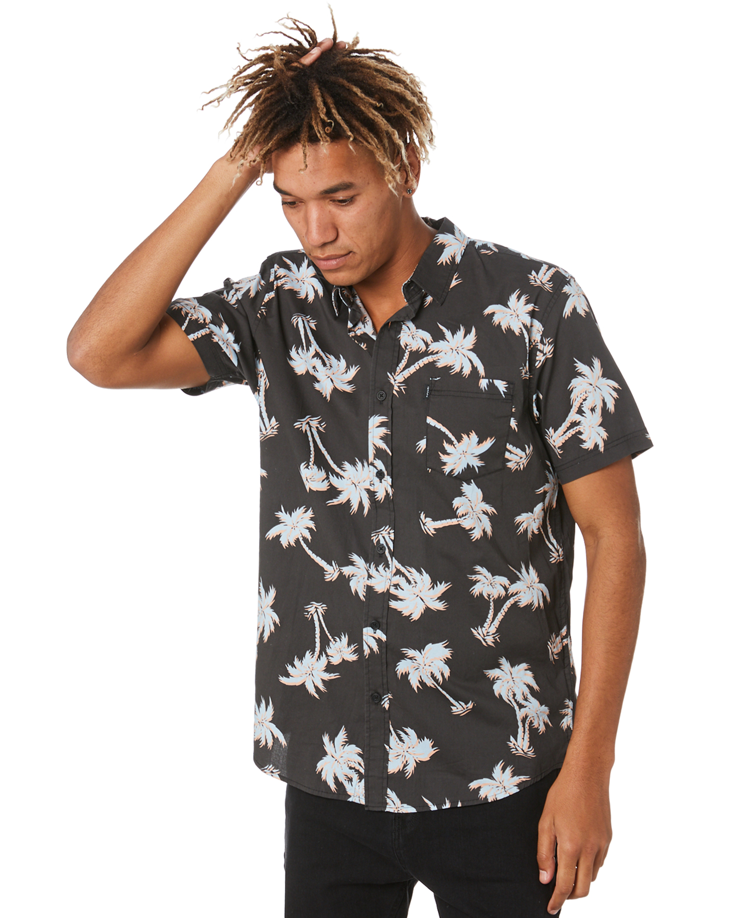 Rip Curl West Coast Mens Shirt - Black | SurfStitch
