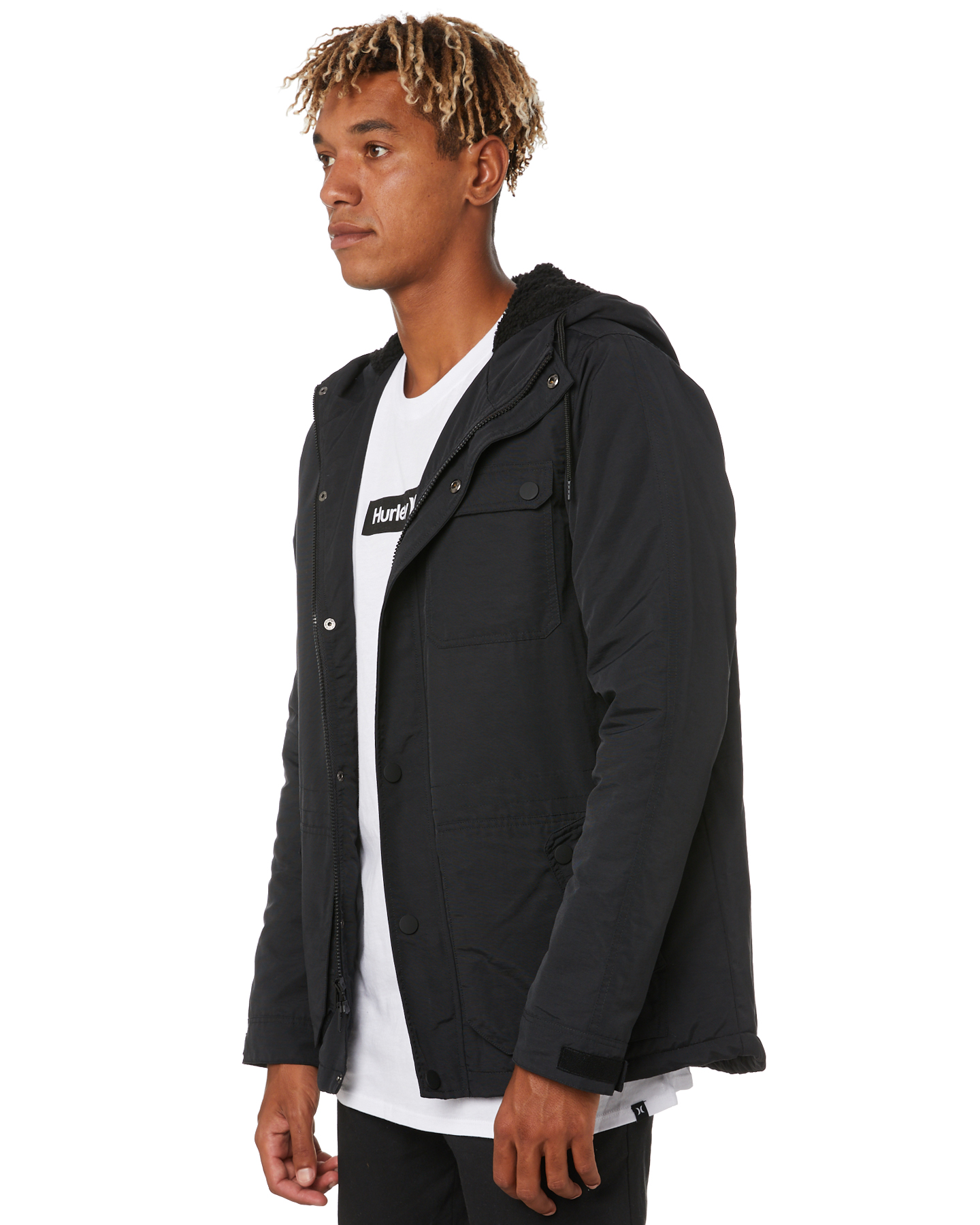 Hurley Slammer Mens Jacket - Black | SurfStitch