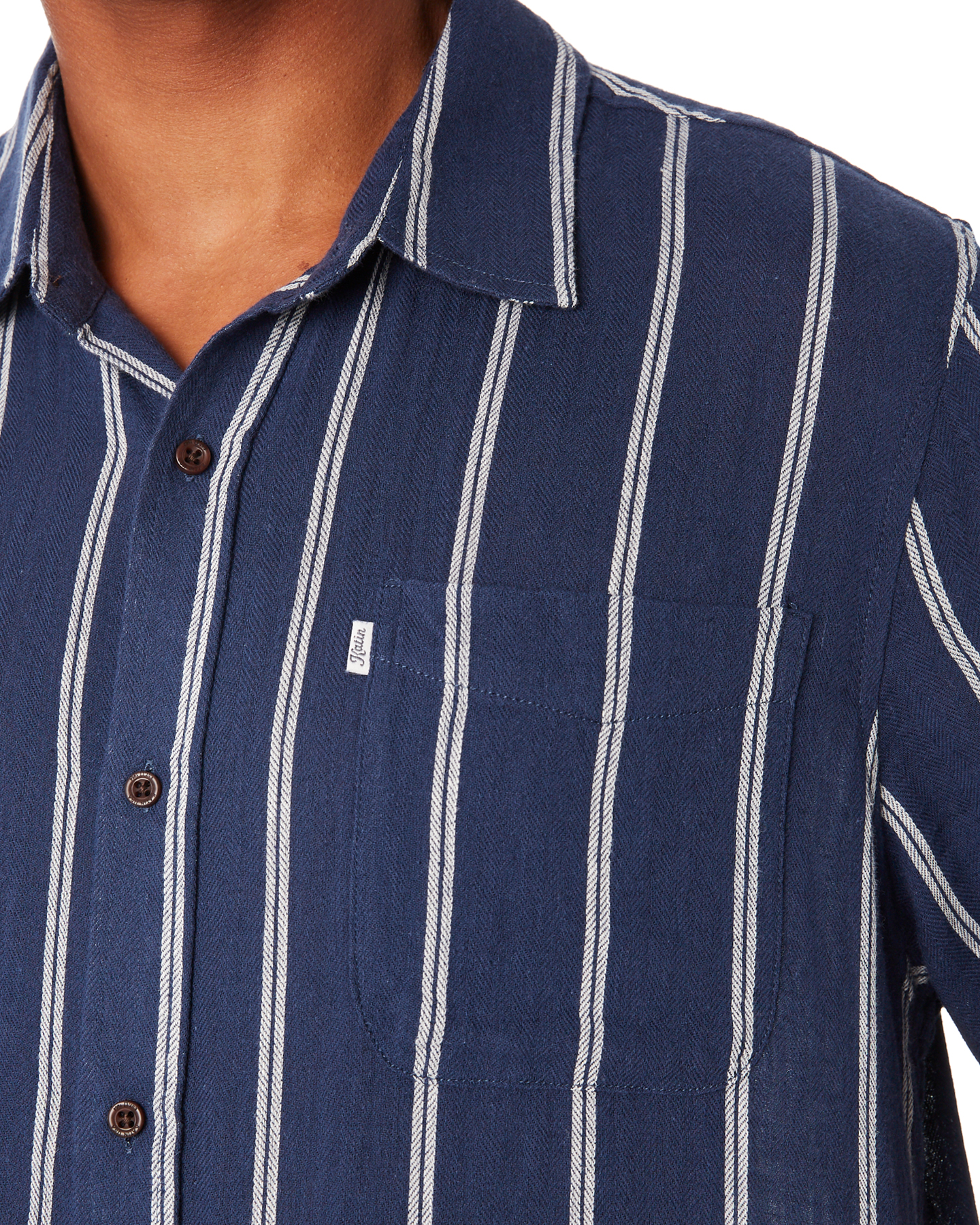 Katin Alan Mens Shirt - Navy | SurfStitch