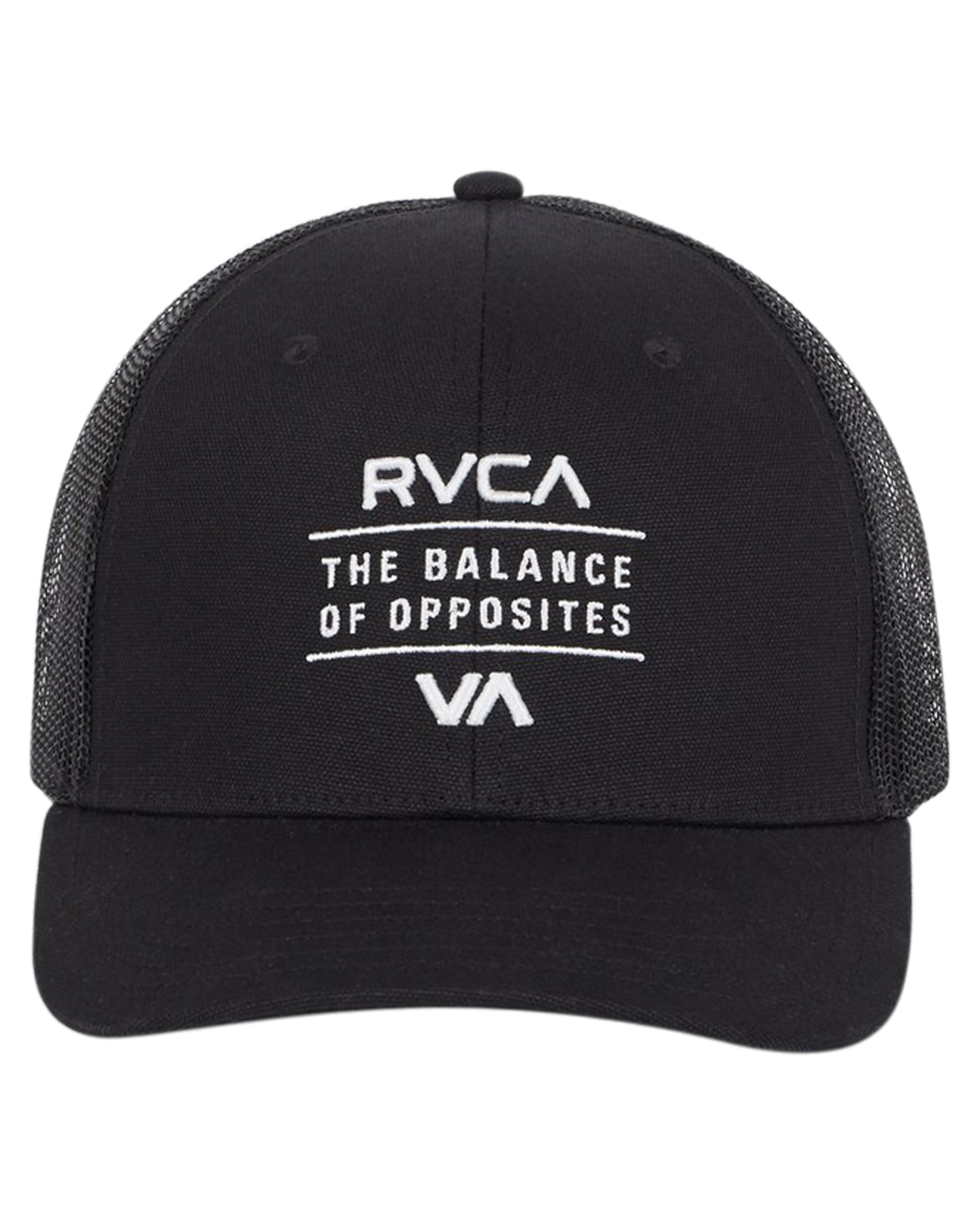 Rvca Rvca Corps Curved Trucker Cap - Black | SurfStitch