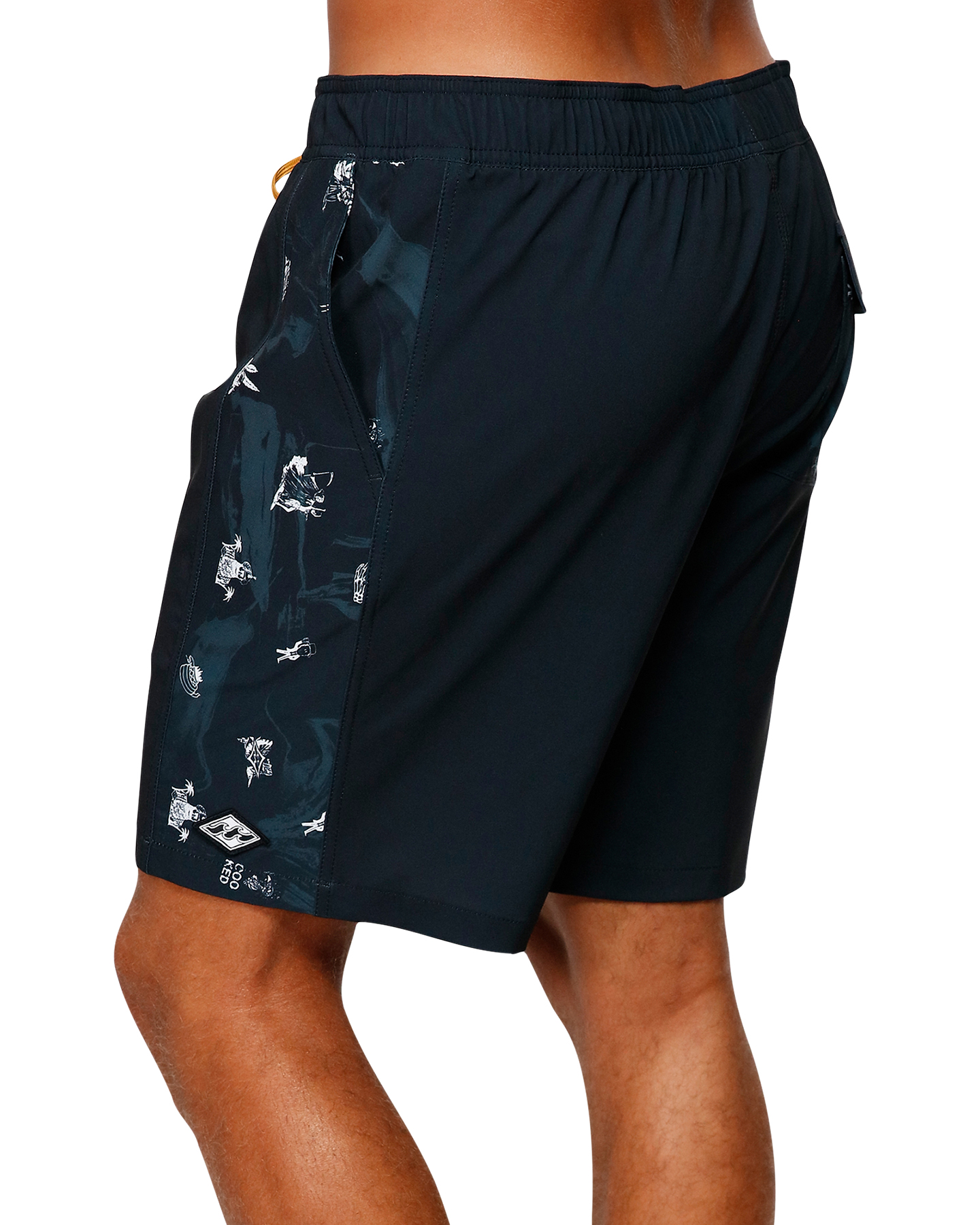 Billabong D Bah Layback Boardshort - Black | SurfStitch