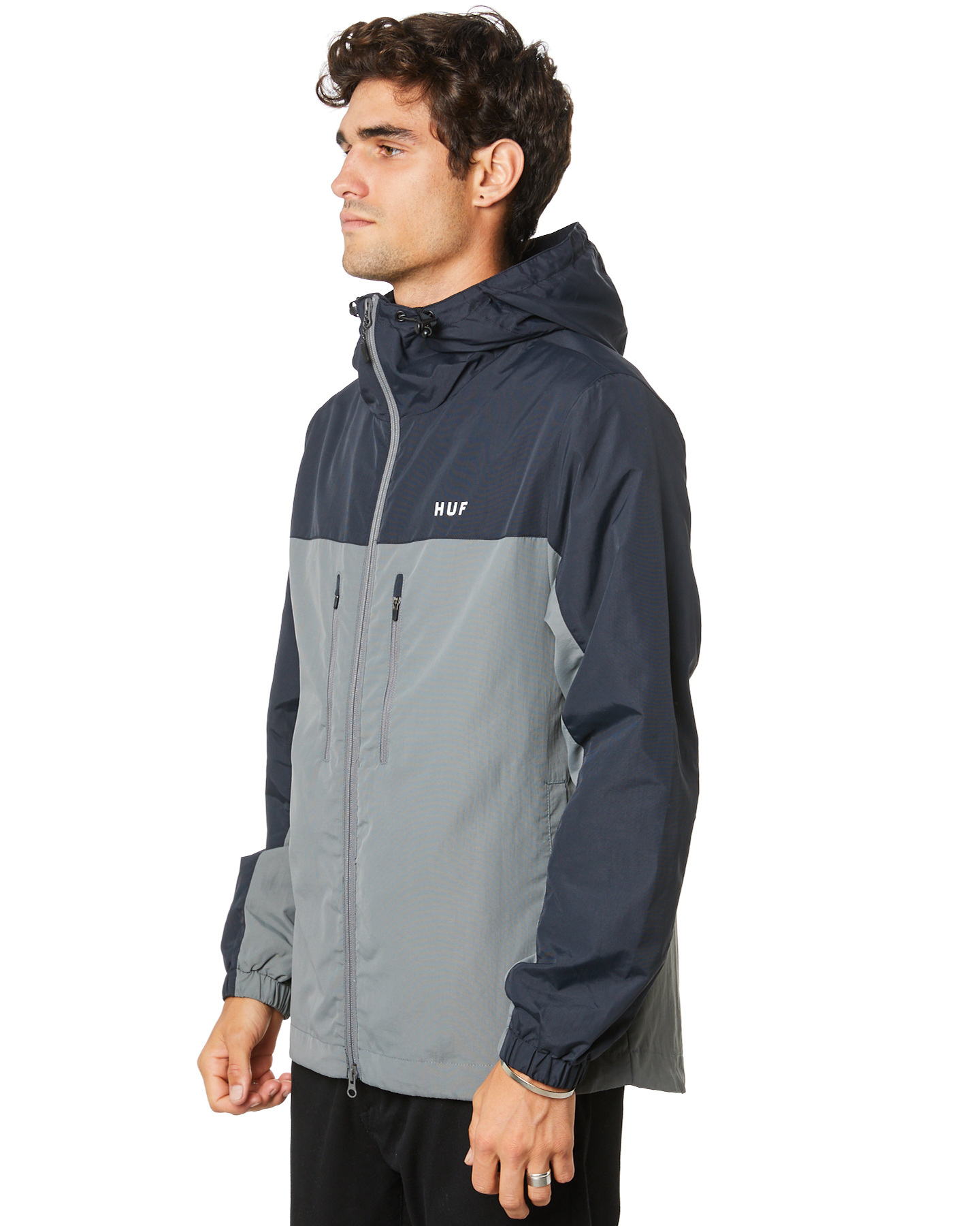 Huf Standard Shell 3 Mens Jacket - Black | SurfStitch