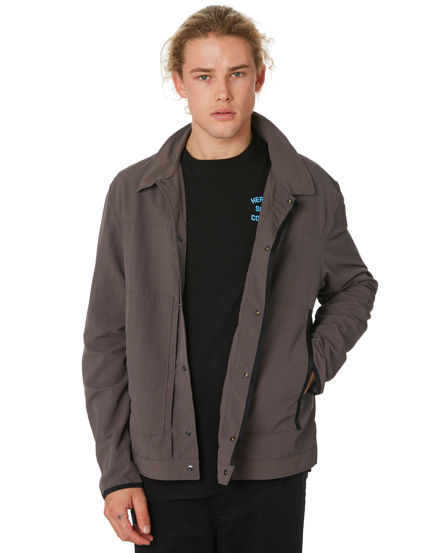 Herschel Supply Co Mid West Mens Jacket - Pavement | SurfStitch
