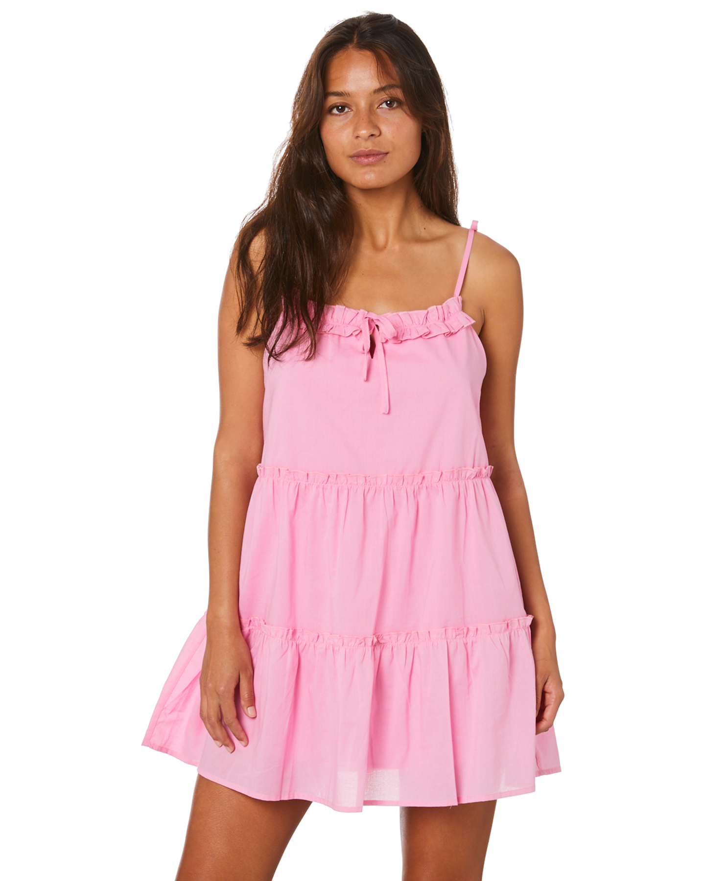Charlie Holiday Senorita Mini Dress - Bubblegum | SurfStitch