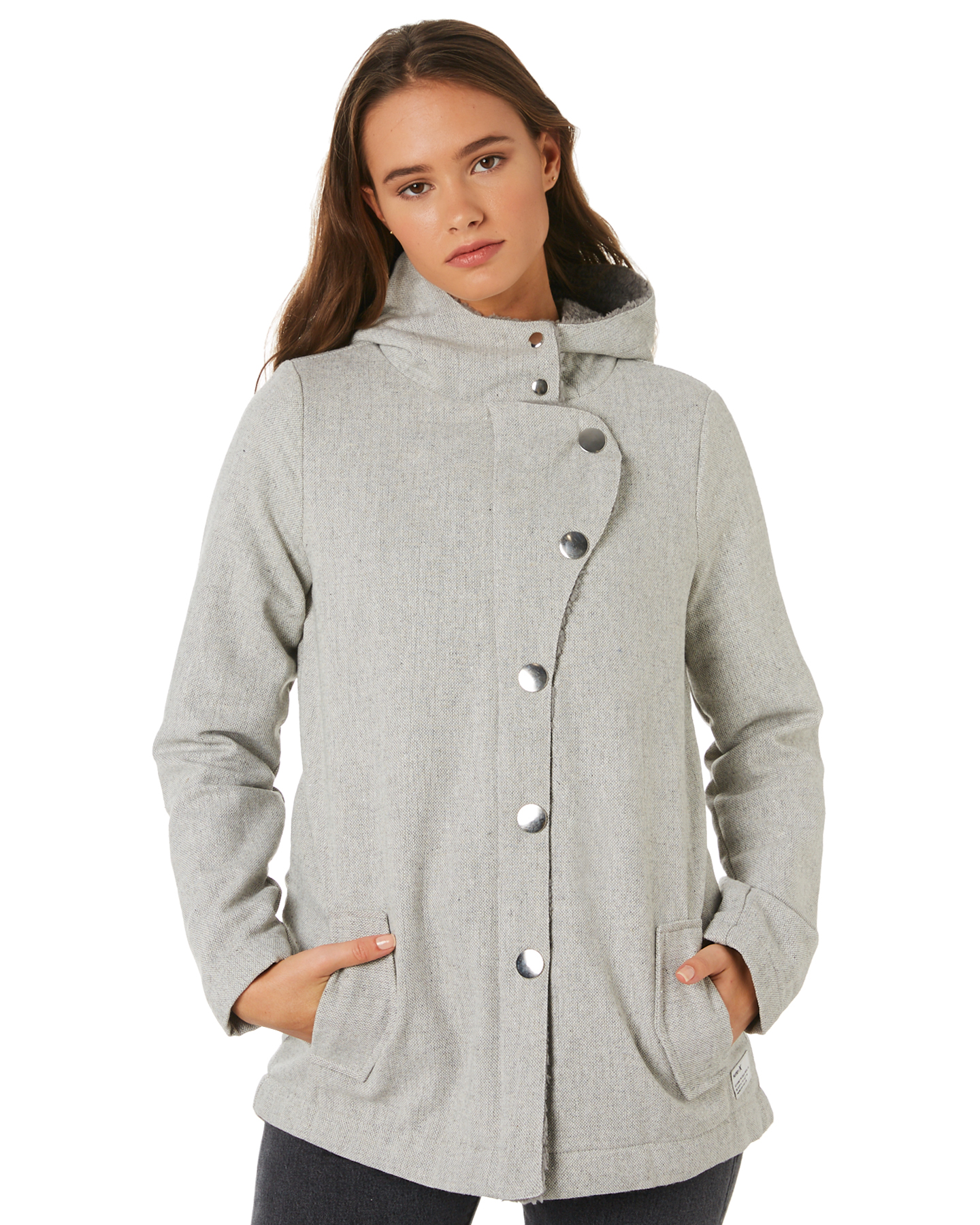 Hurley Daytrip Sherpa Jacket - Grey Heather | SurfStitch