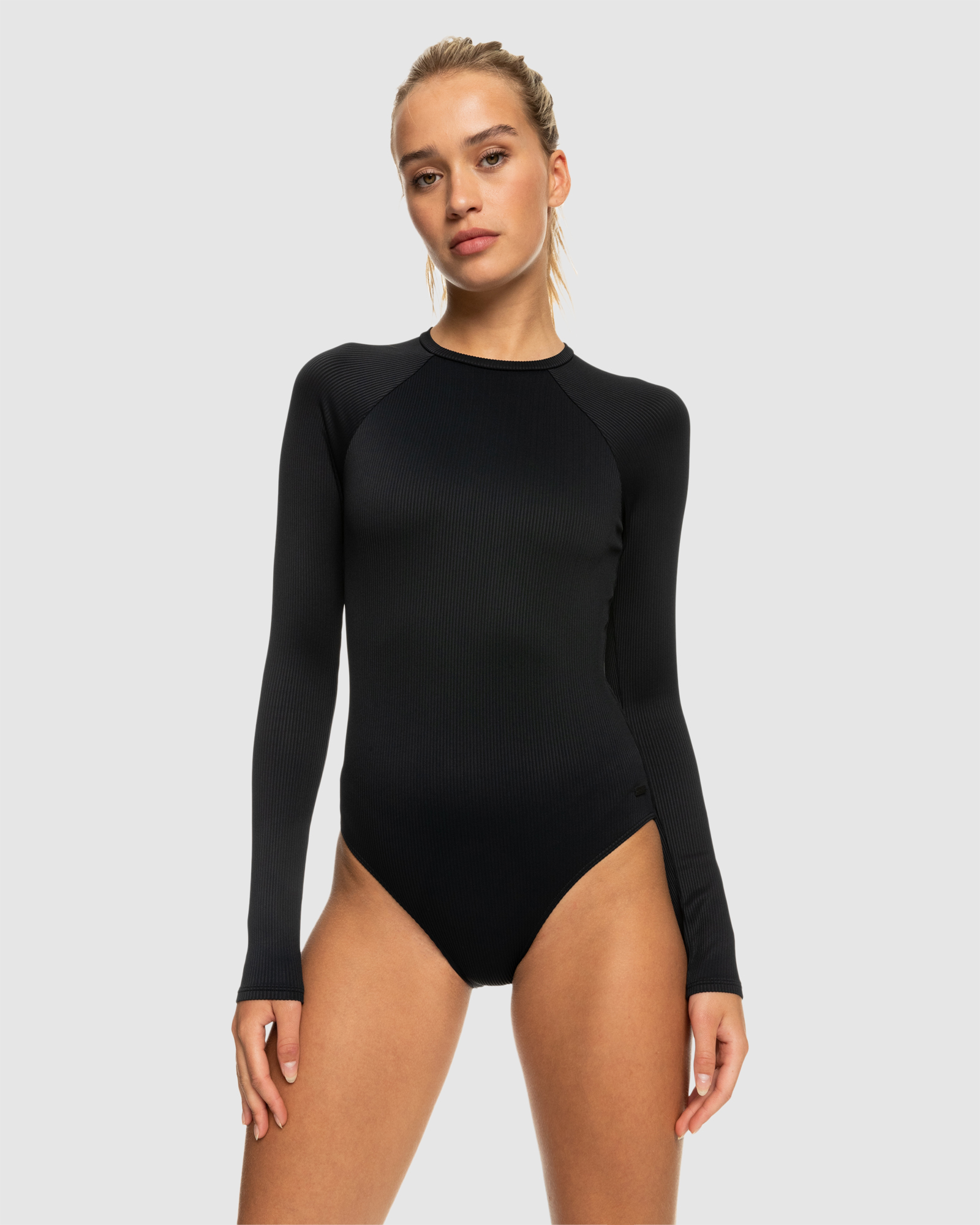 Roxy Rib Roxy Love The Perfect Wave Long Sleeve One Piece Swimsuit