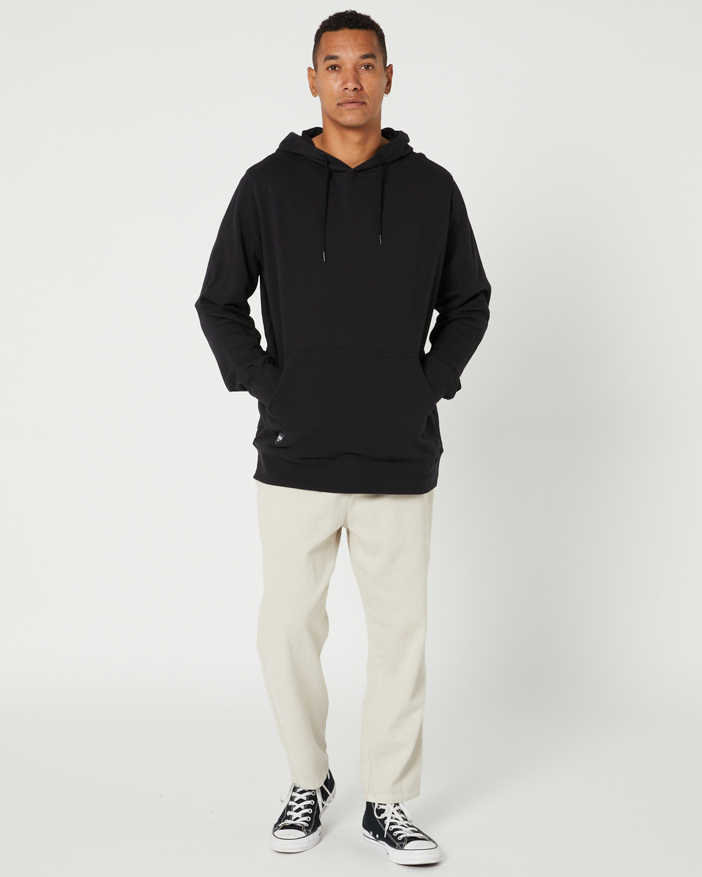 Globe Porto Mens Hoodie - Black | SurfStitch
