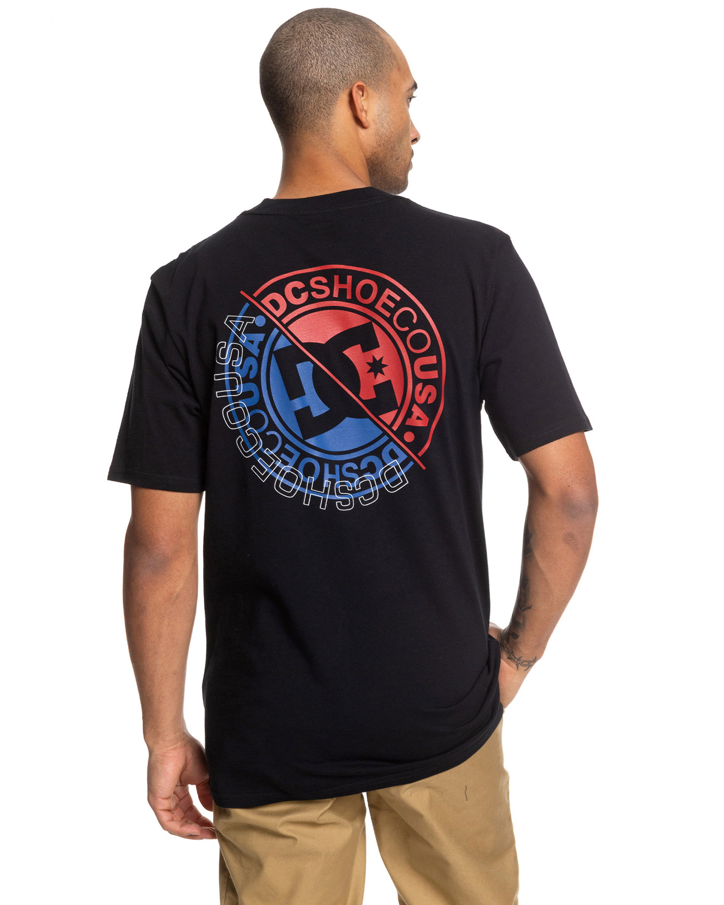 Dc Shoes Mens Bright Roller T Shirt - Black | SurfStitch