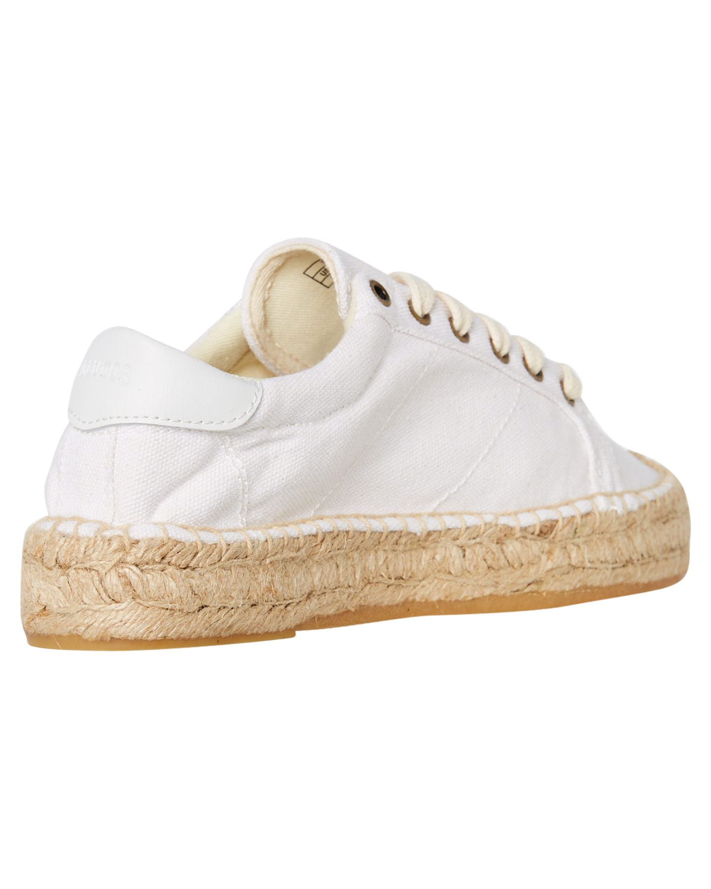 Soludos Platform Tennis Sneaker - White | SurfStitch