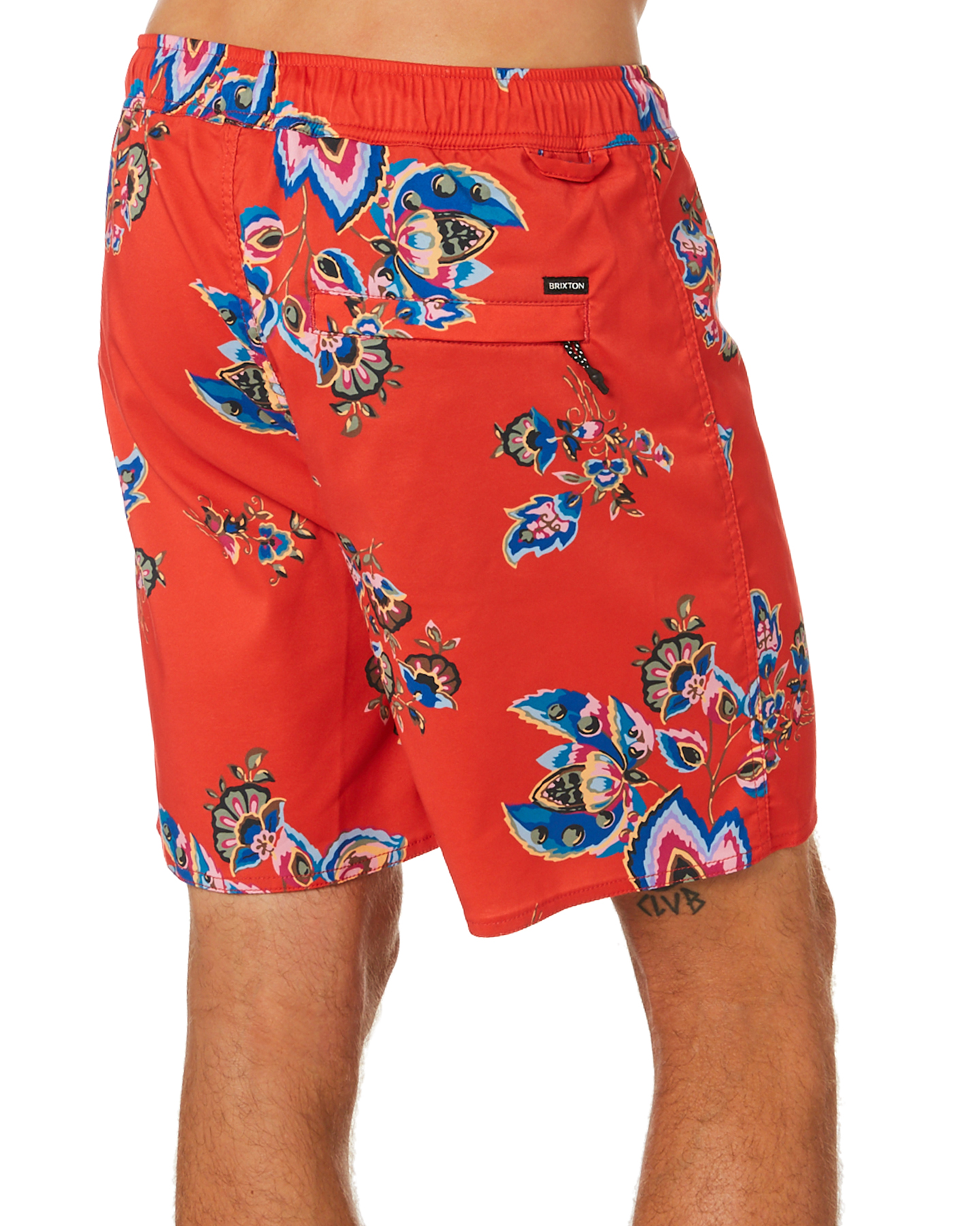 Brixton Palmas Mens Trunk - Aurora Red | SurfStitch