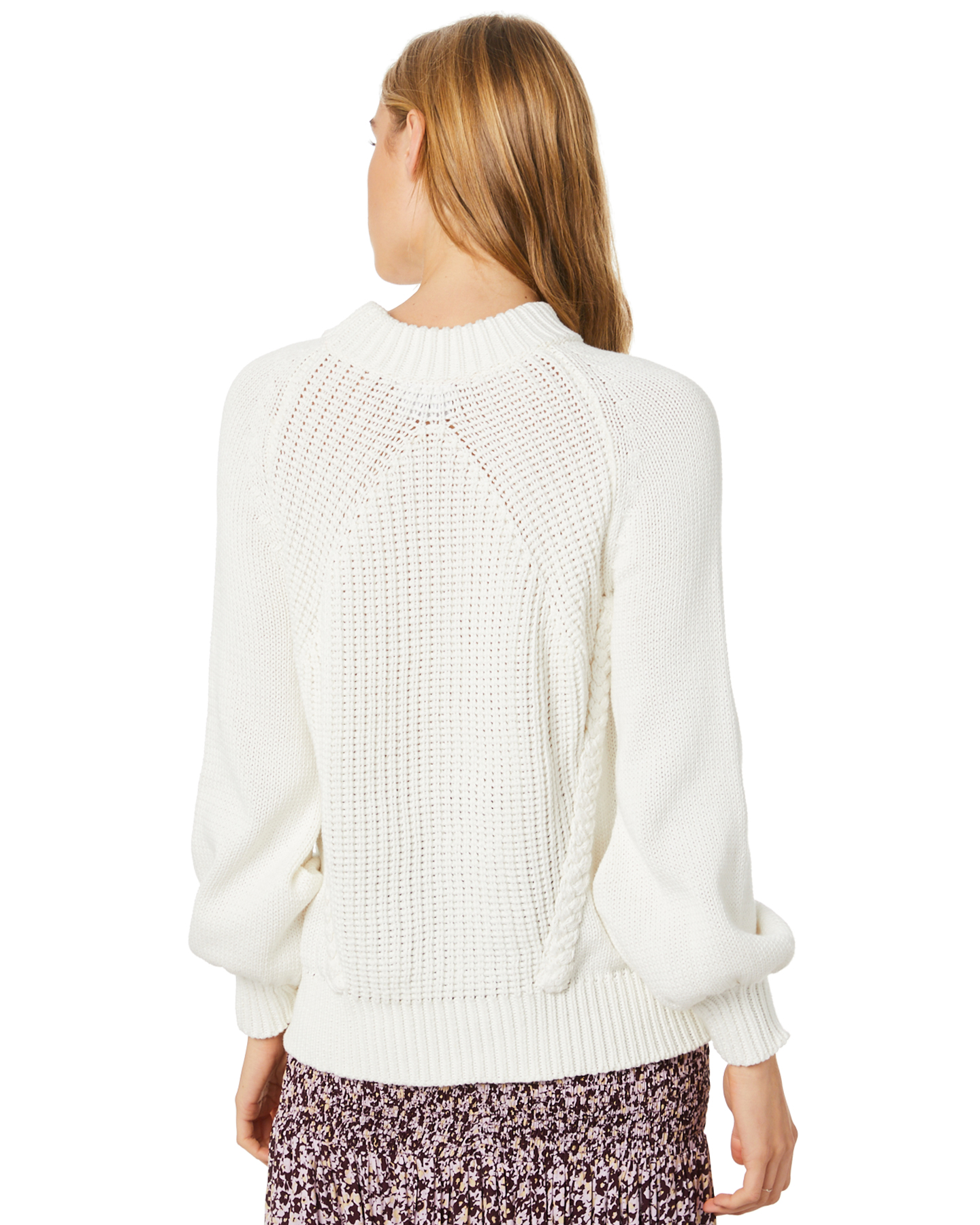 Rue Stiic Brooke Sweater - White | SurfStitch