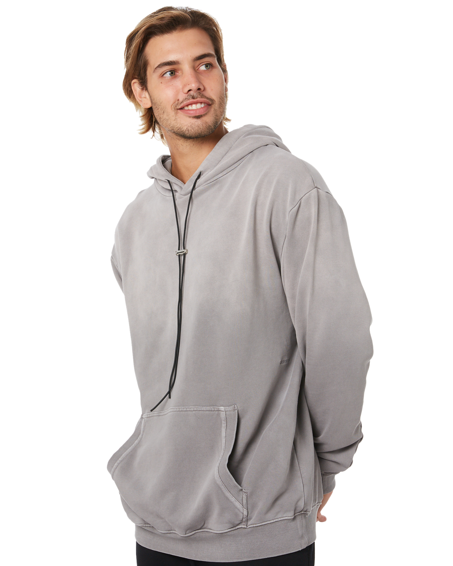 Zanerobe Field Mens Hood Sweat - Gd Ash | SurfStitch